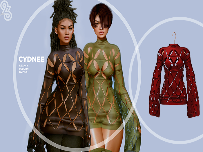 Second Life Marketplace - Four23 Cydnee Red Dress